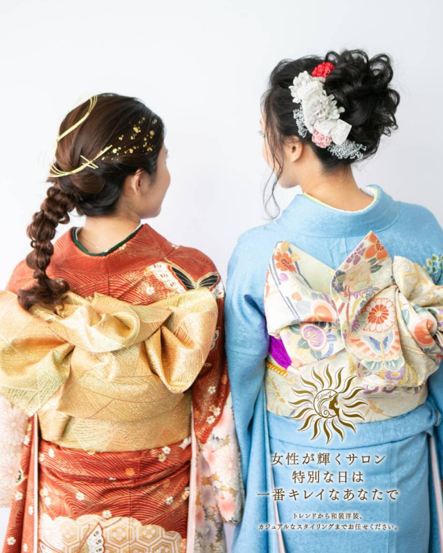 持ち込み着付けプラン | 京都でヘアセット着付けならタグマルへ